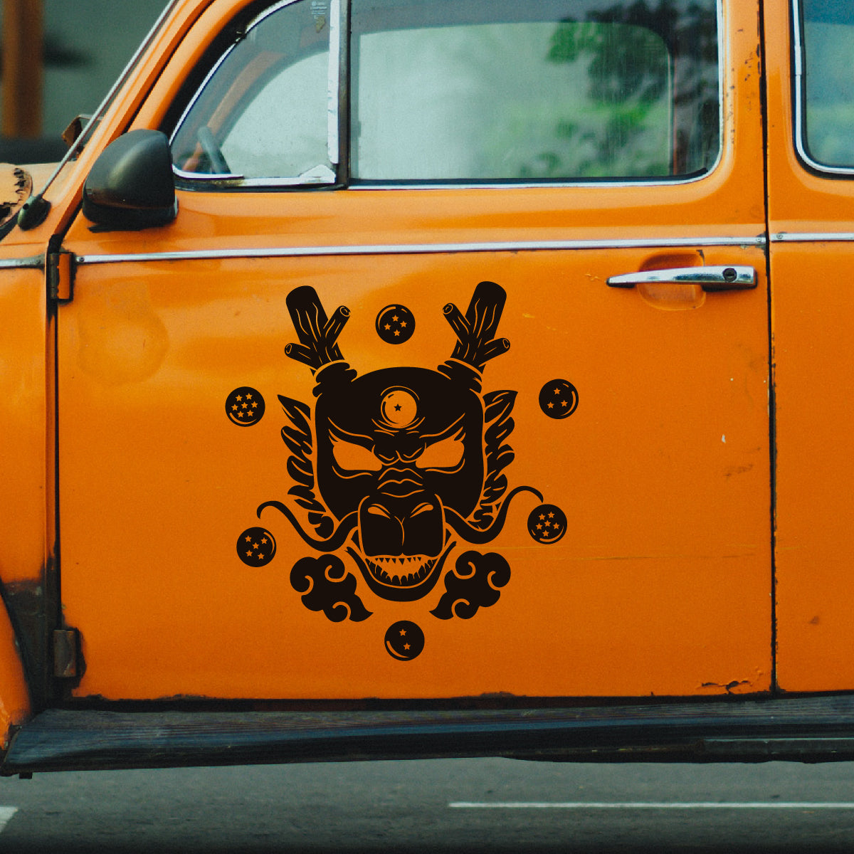 DBZ Shenron With Z Balls Car Decal – DADA BLACK SHEEP DECALS